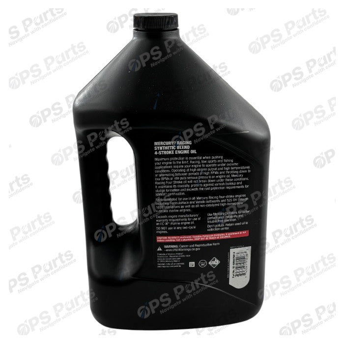 OPS Parts - Mercury Verado Racing Oil - 25W-50 Synthetic Blend - Gallon ...