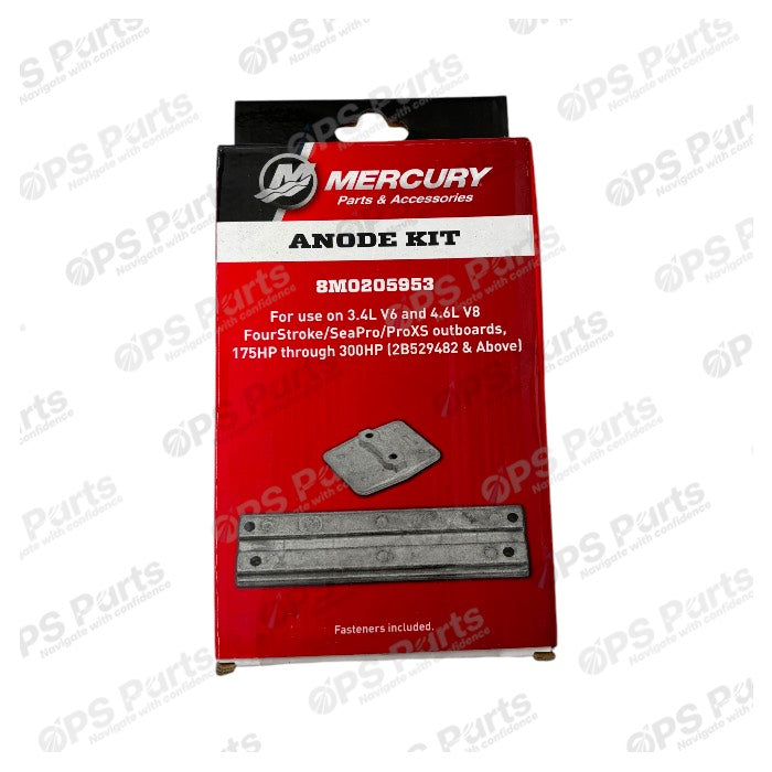 OPS Parts - Mercury Anode Kit 3.4L V6/4.6L V8 – 8M0205953