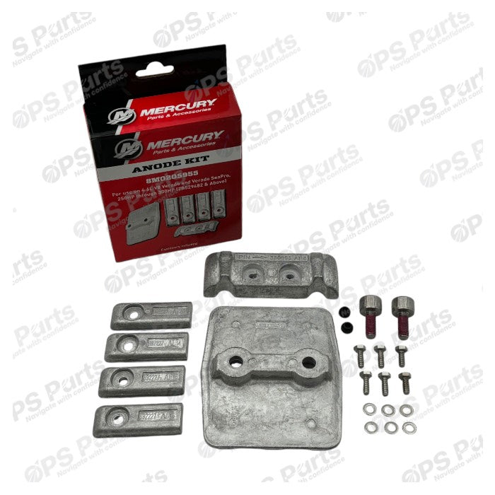 OPS Parts - 250-300HP V8 Verado Outboards Anode Kit – 8M0205955